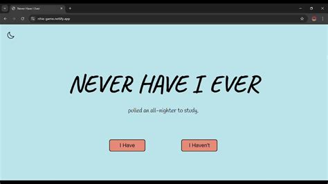 Jinit Limbachiya On Linkedin Neverhaveiever Fungame Webdevelopment Innovation Techforfun