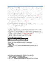 Conditional Probability Docx Applying Probability Rules To Joint Events Part Open File