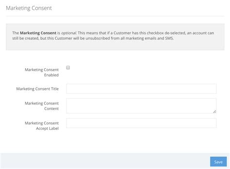 Update Customer Consent Checkboxes Ovatu