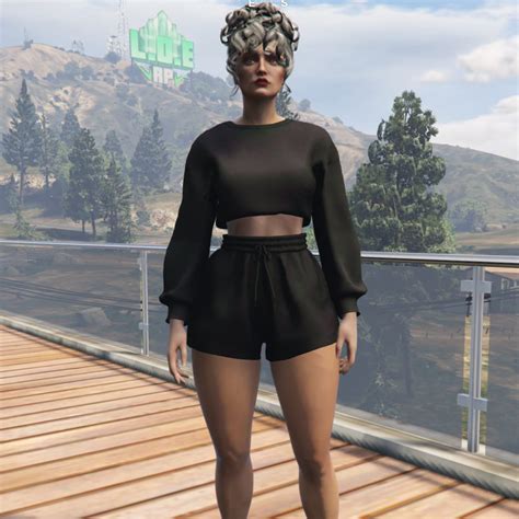 Naomi Matching Set Fivem Gta Female Clothes Etsy