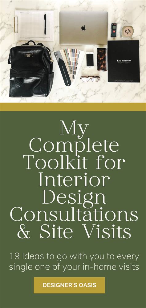 Complete Toolkit For Interior Design Consultations