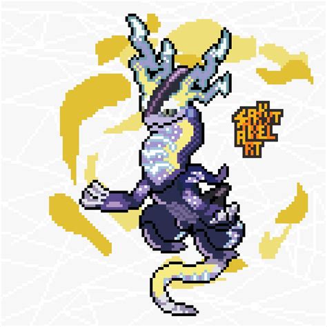 Mega Mewtwo Pixel Art