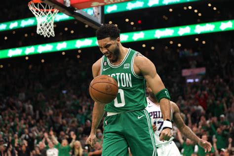 NBA Playoffs Jayson Tatum S Record 51 Points Power Celtics Blowout Of
