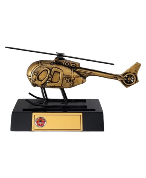 Miniatura Helicóptero Sf Troféus