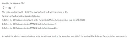 Solved Matlab Coding Helpi Need This Code In Matlab Please