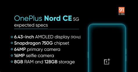 Oneplus Nord Ce G Design Teased Ram Storage And Colour Revealed Mobiles Com