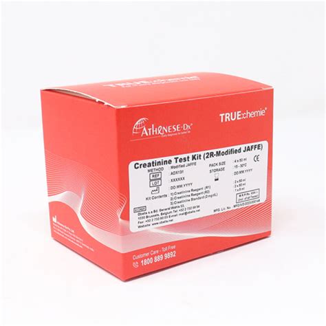 Creatinine Test Kit 2r Ivd Clinical Chemistry Products Athenese Dx Store