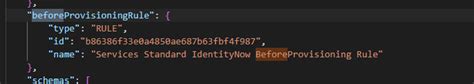 Services Standard Beforeprovisioning Rule Isc Discussion And
