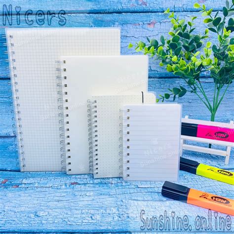 Binder Notebook A A B Line Dot Blank Grid Spring Notebook Shopee Philippines