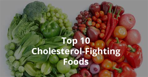 Wellness Lab Health Info Top 10 Cholesterol Fighting Foods