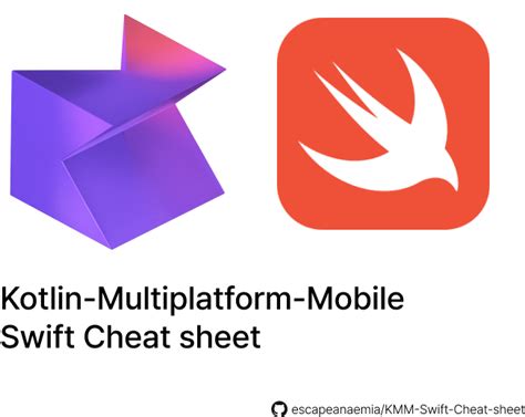 github escapeanaemia kmm swift cheat sheet information about swift from kmm