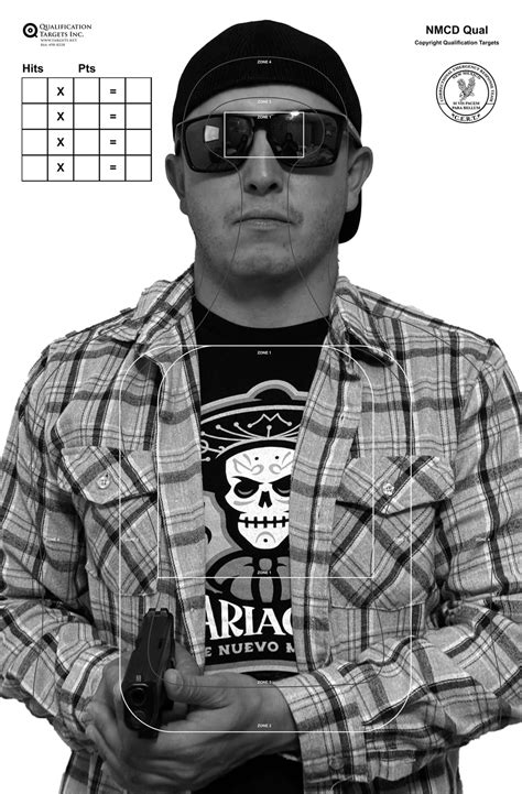 Nmcd Qual Paper Target Qualification Targets Inc