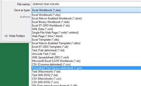 How To Export Excel Spreadsheet To A Fixed Width Text File Kcs Blog