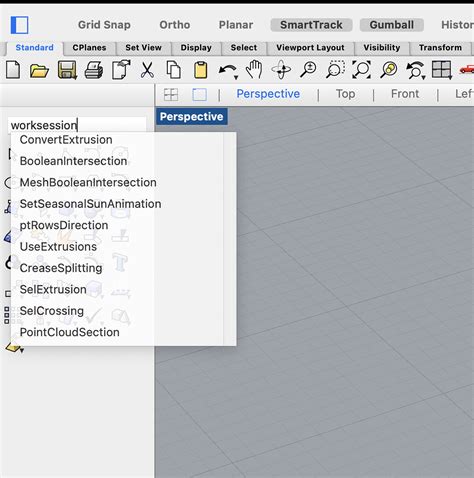 Worksession Command Not Appearing Rhino For Mac Mcneel Forum