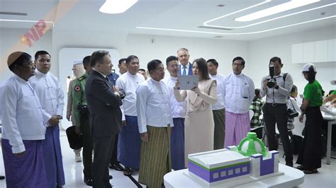 Nuclear Technology Information Center Opening Ceremony In Yangon