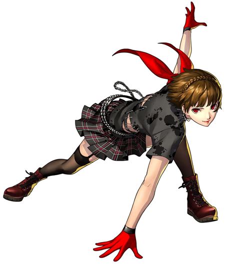 Makoto Niijima Character Artwork From Persona Dancing In Starlight Art Illustration