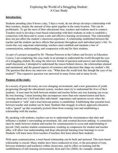 How To Write Case Study Assignment
