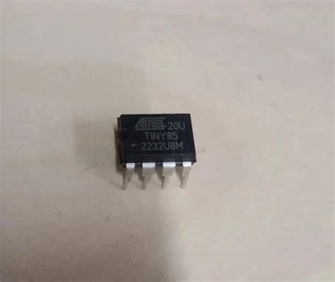 Attiny85 20pu 8 Bit Avr Microcontroller Dip 8 Package At Rs 13999