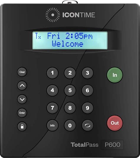 Totalpass P600 Employee Time Clock Manage Bahrain Ubuy
