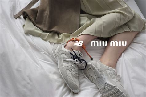 Miu Miu S New Balance Sneakers Are Amazingly Flat Mules Now