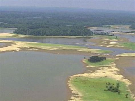 Falls Lake Level Continues To Drop