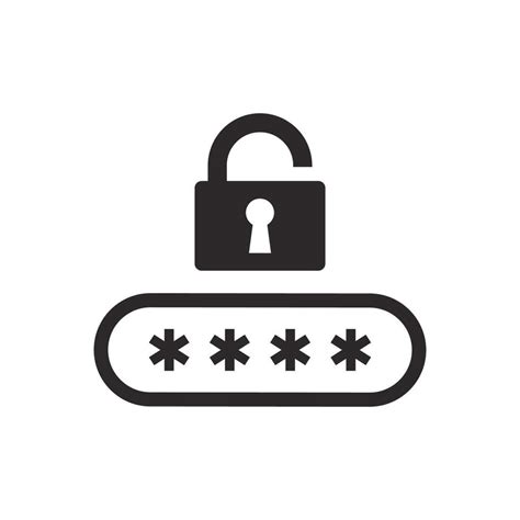 Password Icon Vector Design Illustration 23955169 Vector Art At Vecteezy