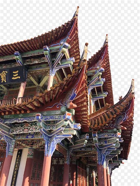 郑和公园三宝楼古代亭台楼宇PNG图片素材下载 图片编号qdxkbmrx 免抠素材网