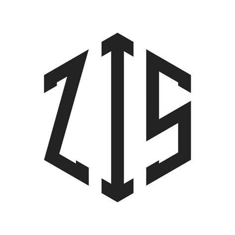 Premium Vector Zis Logo Design Initial Letter Zis Monogram Logo Using