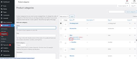 Add Woocommerce Product Category In Wordpress Menu