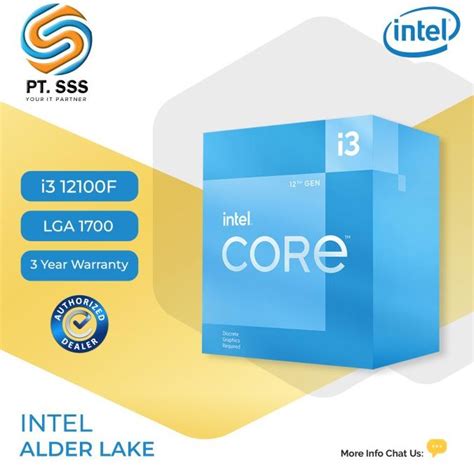 Jual Processor Intel Core I F Box Alder Lake Lga Shopee Indonesia