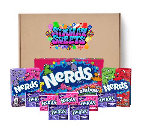 Nerds Candy Boxes Simway Sweets