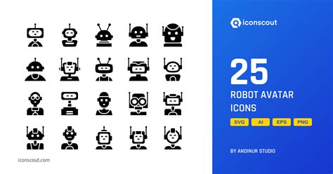 Download Robot Avatar Icon Pack Available In Svg Png And Icon Fonts