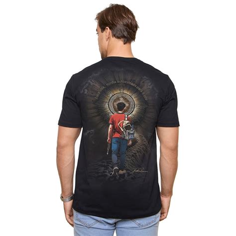 Camiseta São Carlo Acutis Dv13753 Preto Shopee Brasil