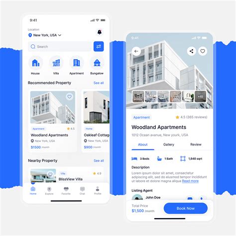 Real Estate Mobile App Uiux Design Figma Insightlancer Medium