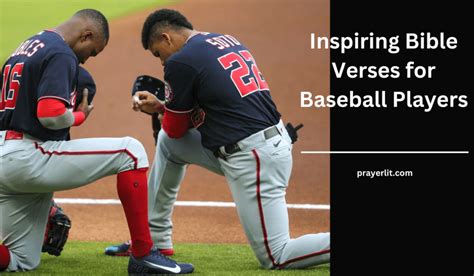 30 Most Inspiring Bible Verses For Baseball Players Prayerlit