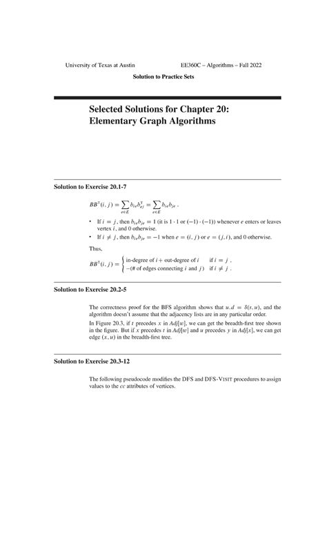 Algo2 Practice 9 University Of Texas At Austin Ee360c Algorithms Fall