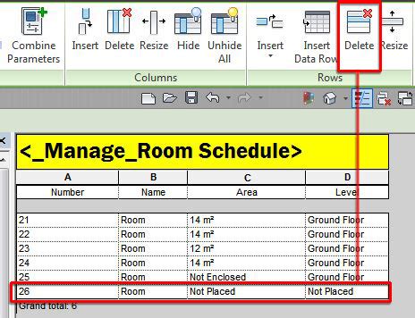 Revit Link Lots Of Revit Schedules Managing Your Model Data