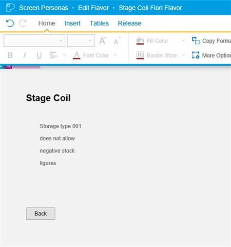 Solved Sap Screen Personas Formatting Different From Edit Sap Community