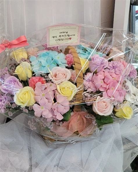 비누꽃바구니 생일꽃바구니 축하꽃바구니 생신선물 축하꽃 비누꽃 전주 예쁜꽃집 인후동꽃집 아중리꽃집 호성동꽃집우아동꽃집 노송동꽃집 금암동꽃집 네이버 블로그
