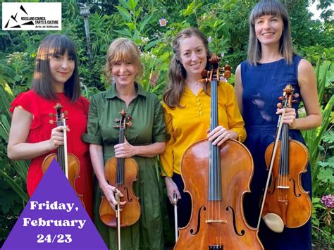 Sitka String Quartet Rossland Arts Council