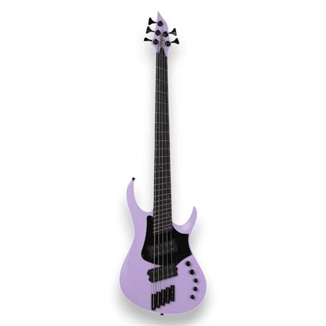 Diablo Multiscale Bass Prototype Satin Lavender Balaguer Guitars