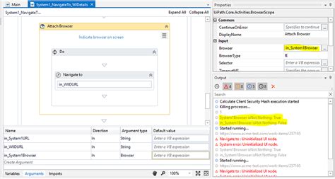 Assignment Navigate To Uninitialized Ui Node Error Academy Feedback Uipath Community Forum