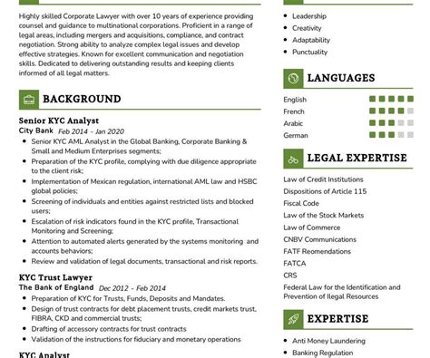 Corporate Lawyer Cv Sample In 2026 Resumekraft