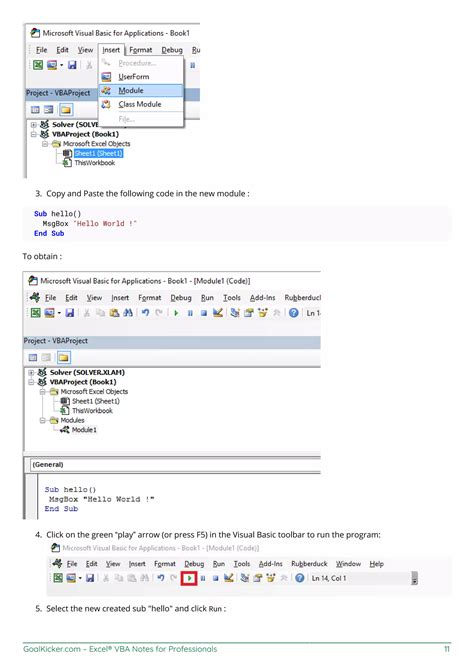 Excel Vba Notesforprofessionals Pdf