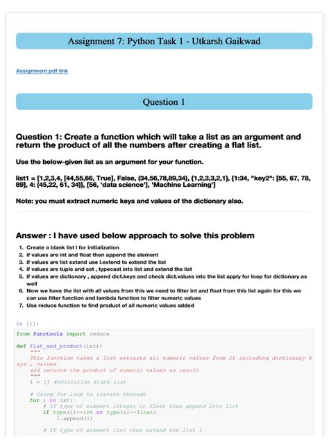 assignment 7 utkarsh pdf anonymous function function mathematics