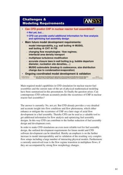 Validation For Nuclear Re