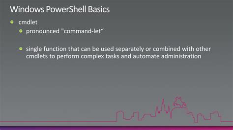 Ppt Windows Powershell Made Less Scary For The Microsoft Sharepoint