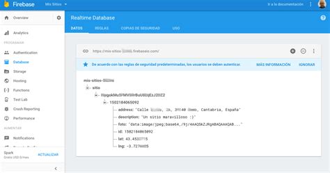 Tutorial De Ionic Firebase Parte 2 Database Guardar Nuestros Sitios En La Nube Reviblog