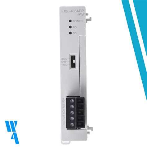 Fx3u 485adp Mb Mitsubishi Electric Módulo De Interfaz Con Protocolo Modbus Multipunto 1 N