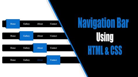 How To Create Navigation Bar Using Html And Css Tutorial In Tamil Tamil Programmer Youtube